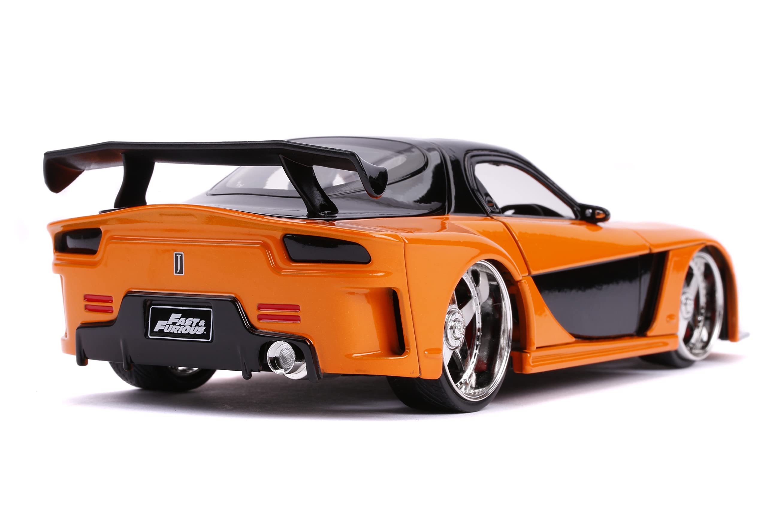 Fast & Furious 1:24 Han's Mazda RX-7 Die-cast Car, Toys for Kids and Adults