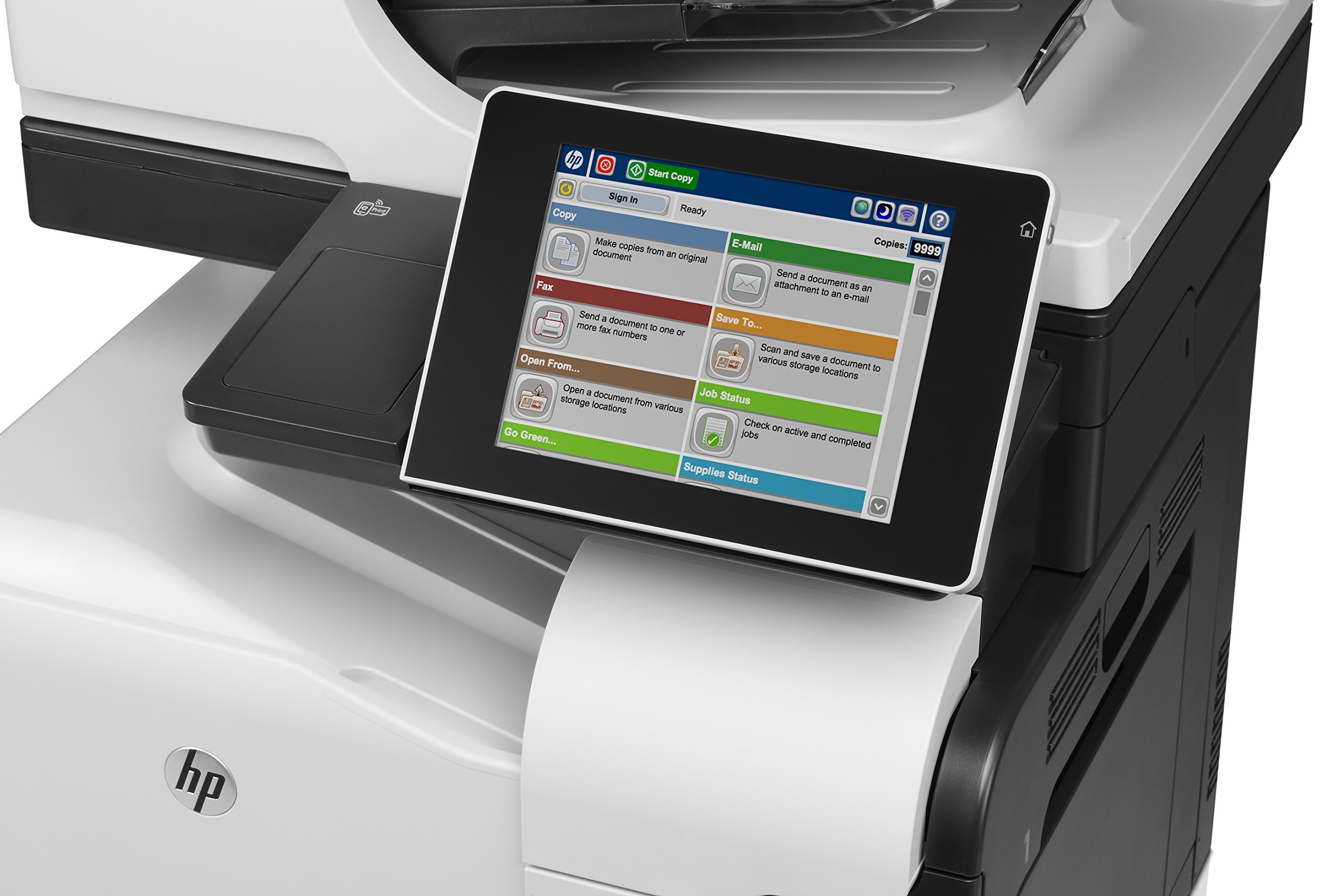 LaserJet 500 M575F Laser Multifunction Printer - Color - Plain Paper Print - Desktop (Renewed)