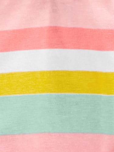 Simple Joys by Carter's Girls' 8-Pack Underwear, Stripes/Pink/Lemons, 6-7