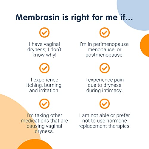 Membrasin Topical Vulva Cream for Feminine Dryness, Feminine Moisture Support and Topical Hydration, Helps Reducing Dryness, Burning, and Itching