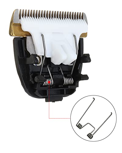 Vaticas 10PCS Hair Clipper Spring Fits for Babyliss FX870 Accessories Tension Clipper Spring Engraving Hair Cutting Machine Repair Part