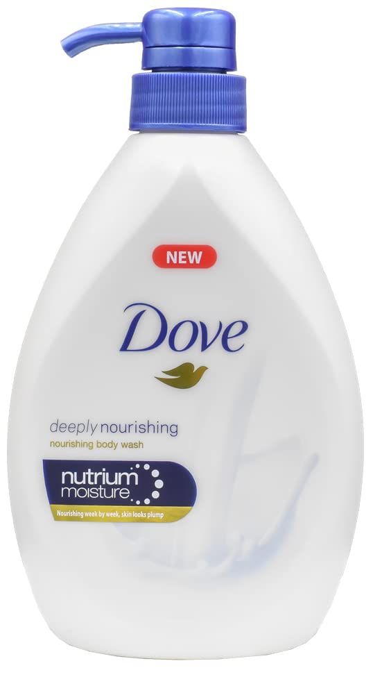 Dove Body Wash Variety of 5 Scents with Pump, Plant Based, Nourishing, Exfoliating, Cleansing, - 500 ML (16.9 fl Ounce)