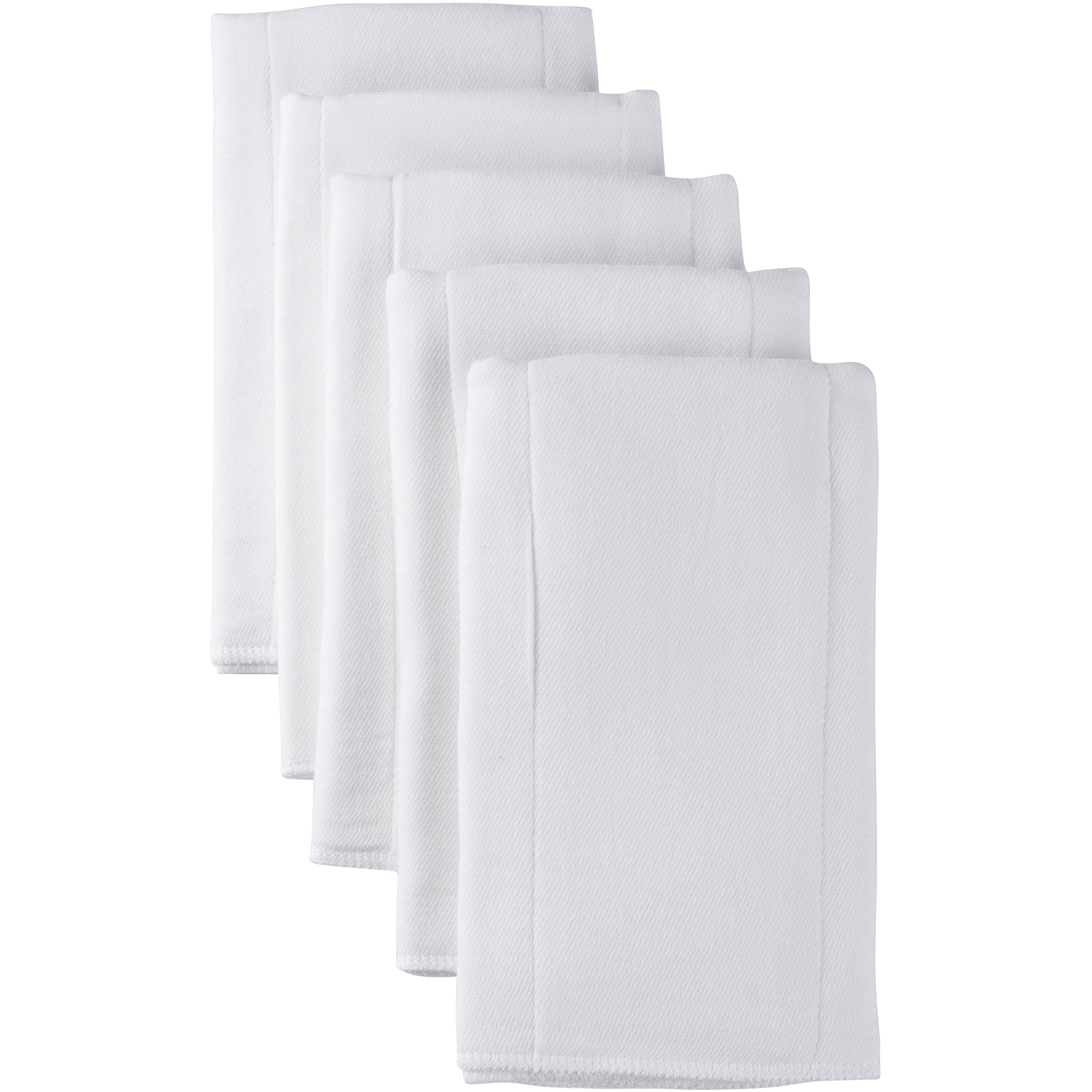 Gerber Prefold Gauze Diaper, White, 5 Count