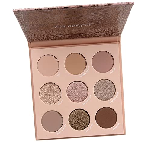Colourpop That's Taupe Eyeshadow Palette Nudes Neutrals Matte Metallic Cruelty-Free