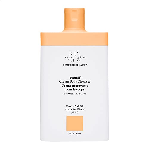 Drunk Elephant Kamili Cream Body Cleanser. Replenishing and Soothing Cream Body Cleanser (240 mL / 8 Fl Oz)