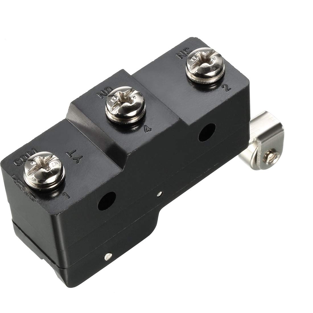 uxcell 2PCS Z-15GW2-B 1NO + 1NC Long Hinge Roller Lever Micro Action Switches