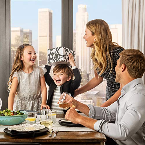 Munchkin® Grown Ups Table 7pc Toddler Feeding Supplies Gift Set, Includes Plates, Bowl, Open Cup and Stainless Steel Utensils, Grey