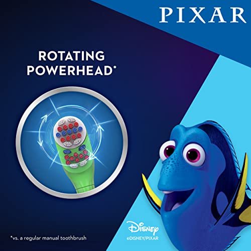Oral-B Kid's Battery Toothbrush featuring Disney Pixar Toy Story, Soft Bristles, for Kids 3+