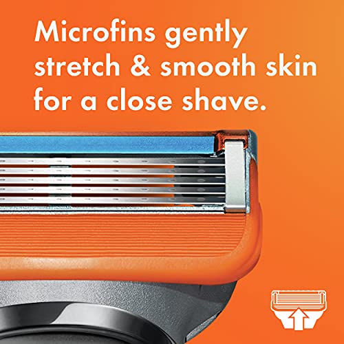Gillette Fusion5 Men's Razor Blades, 4 Blade Refills