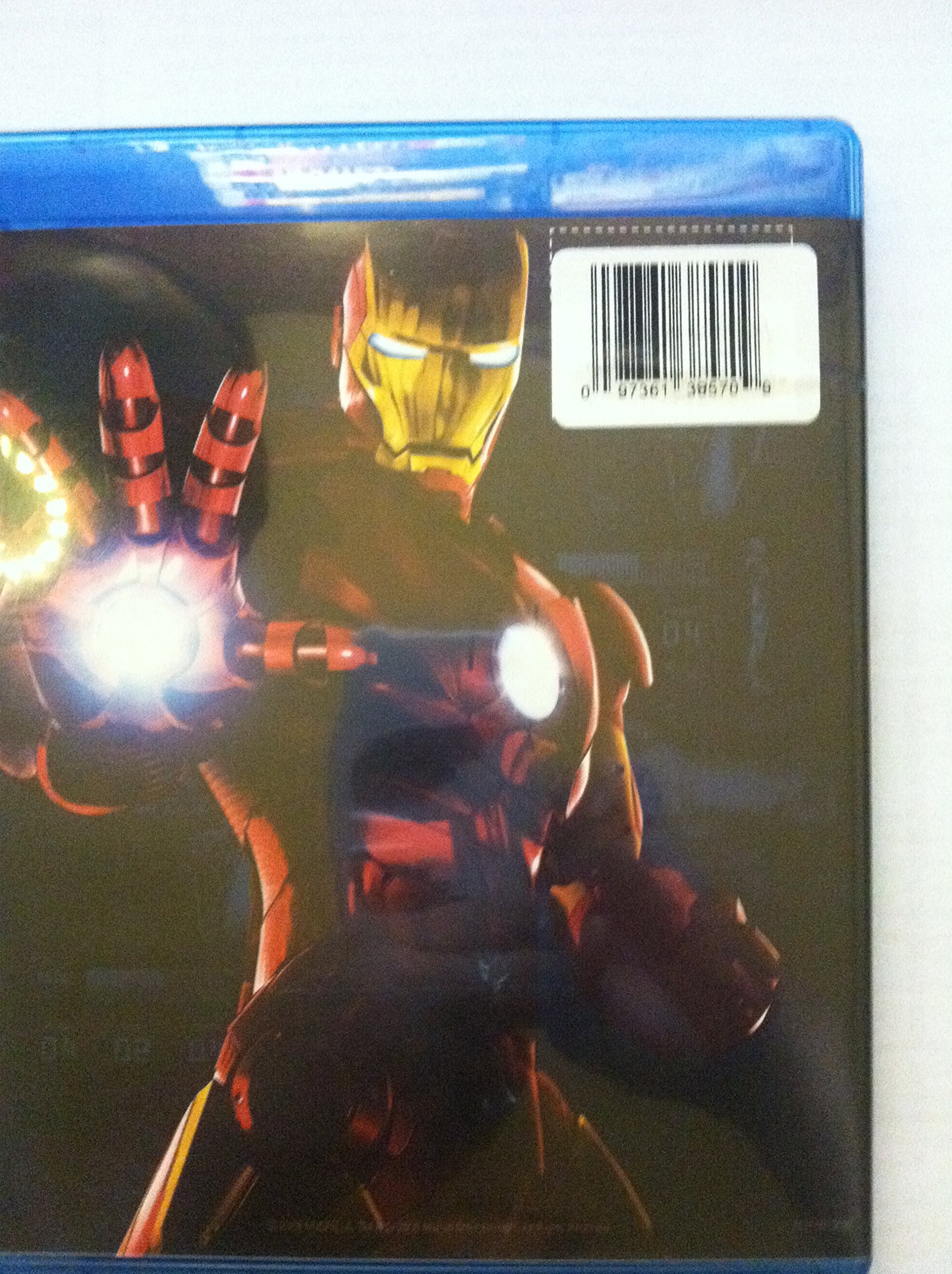 Iron Man (Two-Disc Ultimate Edition + BD Live) [Blu-ray]