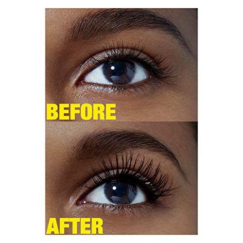 Maybelline New York Volum' Express The Colossal Big Shot Washable Mascara, Blackest Black, 0.33 fl. oz.