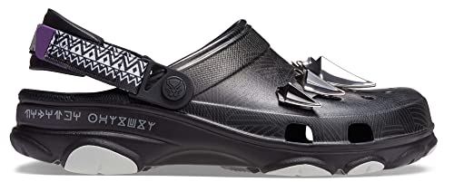 Crocs Unisex Marvel Superhero Clogs, Spiderman, Black Panther and Captain America Shoes, Multi, Numeric_8 US Men