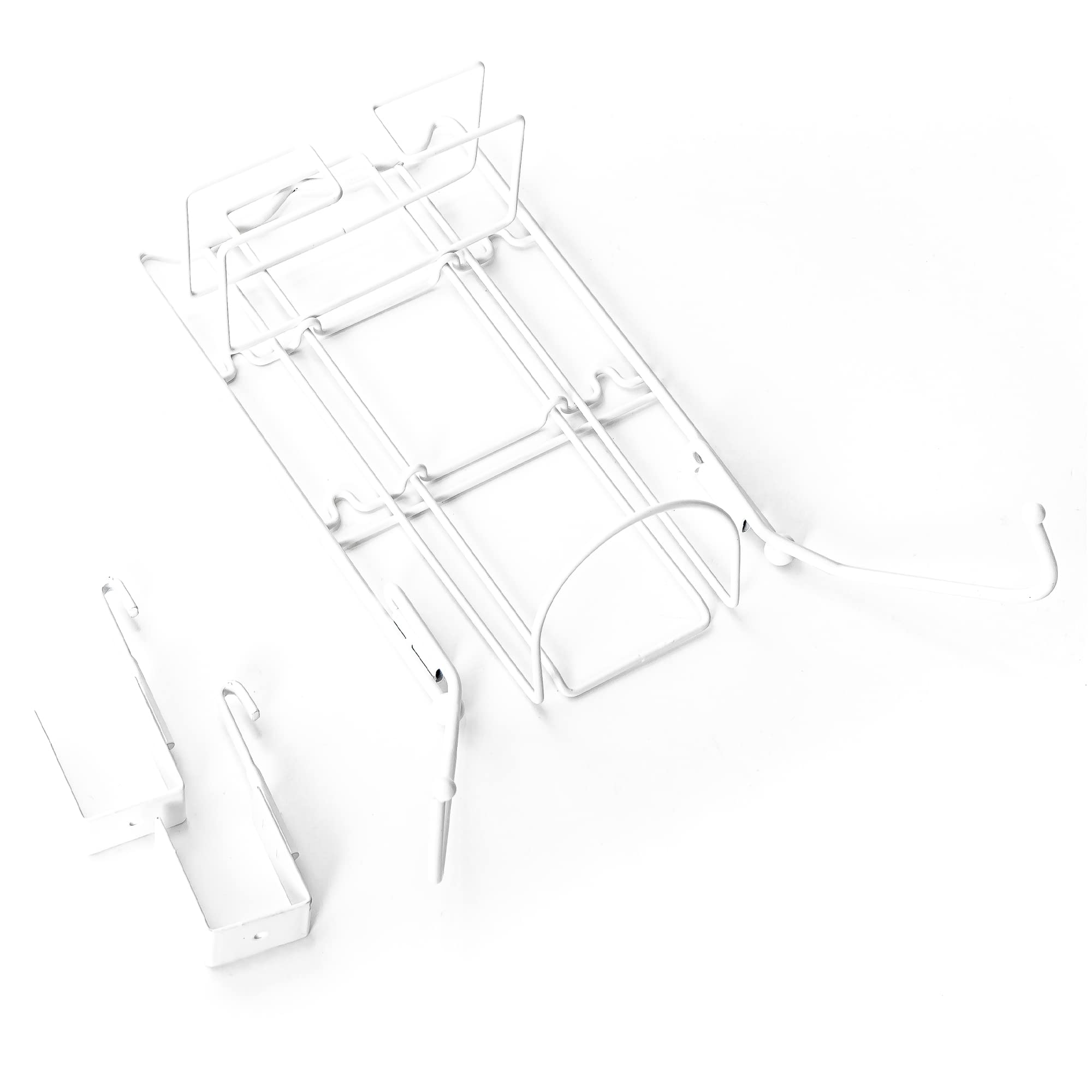 Deahun Mainstays White Over-The-Door Iron & Ironing Board Holder