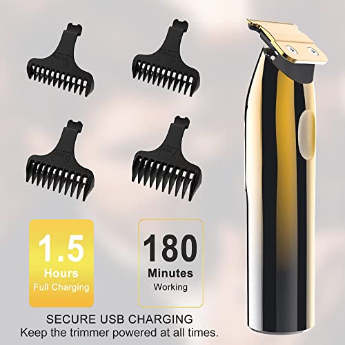 Hatteker Shaver Bald Head Shaver Electric Shaver Razor for Men with Precision Trimmer Barber Shaver Trimmer Triple Blades Waterproof Cordless, 1 Count