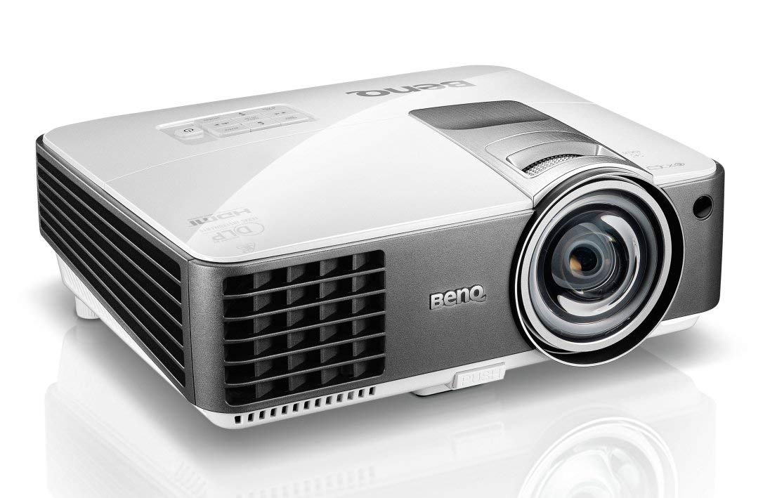 BenQ MX819ST 3000 ANSI Lumens XGA SmartEco Short Throw 3D Projector (Renewed)