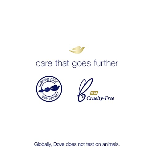 Dove Moisturizing Beauty Bar Soap For Sensitive Skin with Calendula Oil Effectively Washes Away Bacteria, Hydrating and Replenishing Skin Care 3.75 oz 14 Bars