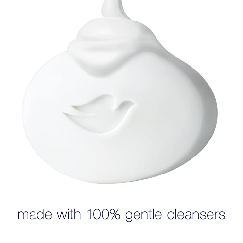 Dove Moisturizing Beauty Bar Soap For Sensitive Skin with Calendula Oil Effectively Washes Away Bacteria, Hydrating and Replenishing Skin Care 3.75 oz 14 Bars