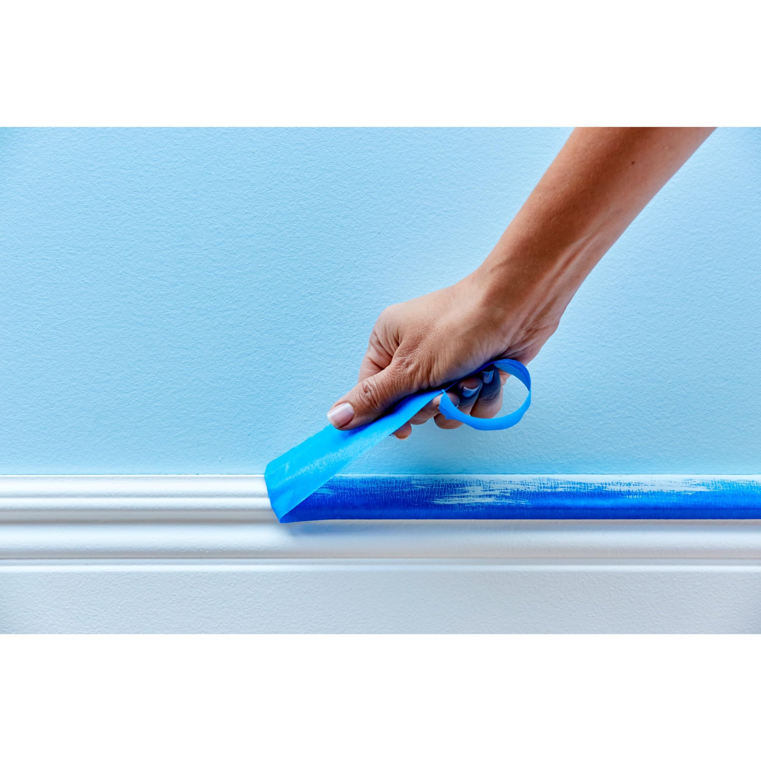 ScotchBlue Original Multi-Surface Painter's Tape, Blue, Paint Tape Protects Surfaces and Removes Easily, Multi-Surface Painting Tape for Indoor and Outdoor Use, 0.94 Inches x 60 Yards, 3 Rolls