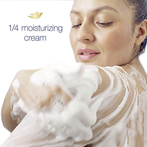 Dove Moisturizing Beauty Bar Soap For Sensitive Skin with Calendula Oil Effectively Washes Away Bacteria, Hydrating and Replenishing Skin Care 3.75 oz 14 Bars