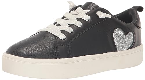 Carter's Kids Perrie Sneaker, Black, 7 US Unisex Toddler