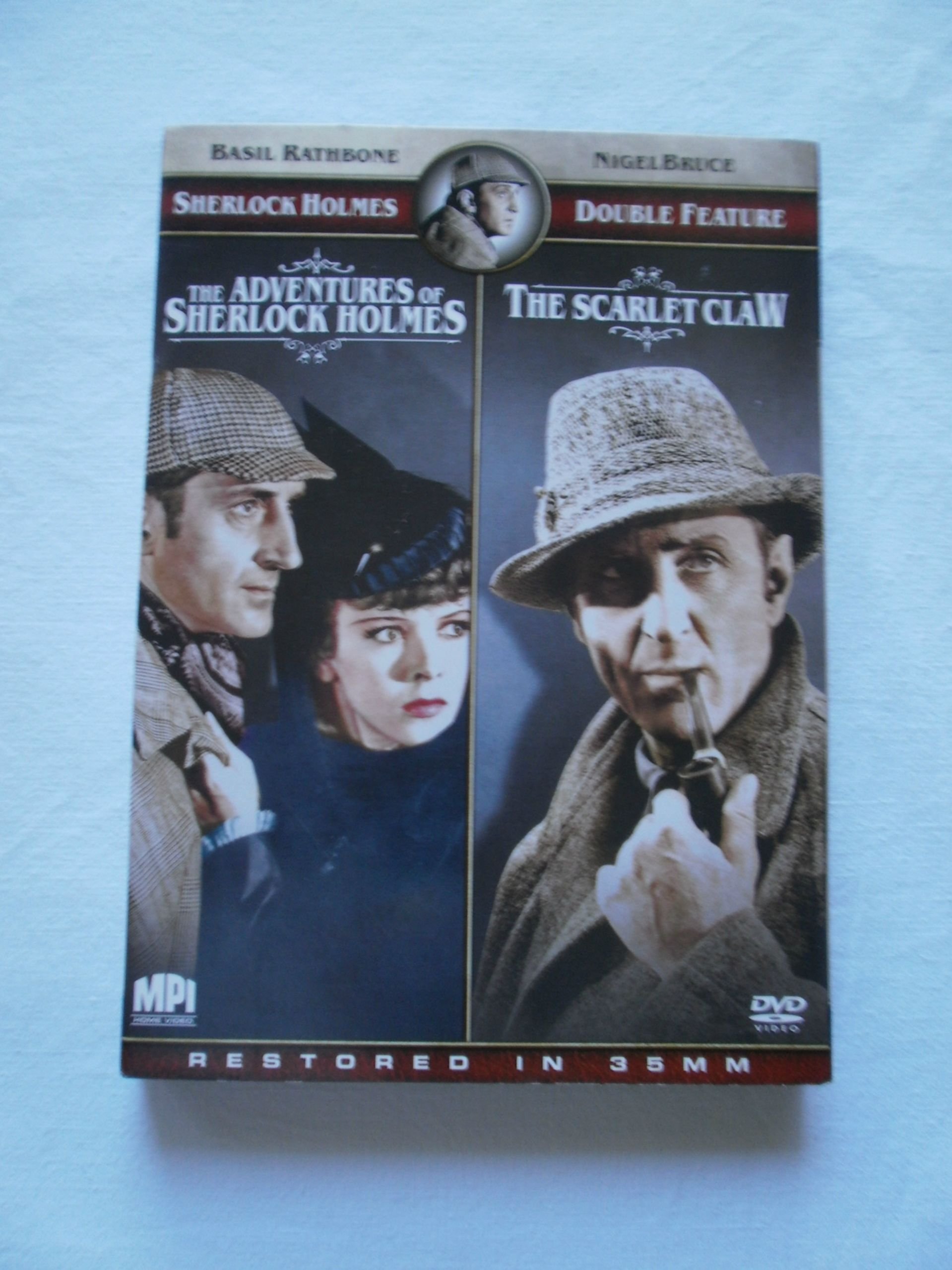 Sherlock Holmes Double Feature: The Adventures of Sherlock Holmes/The Scarlet Claw