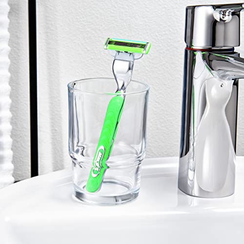 Gillette Mach3 Sensitive Razors for Men, 1 Gillette Razor, 5 Razor Blade Refills, Designed for Sensitive Skin