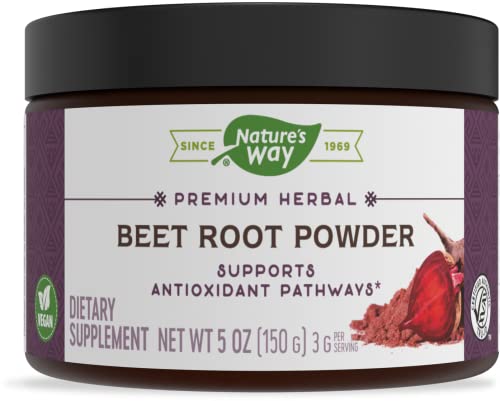 Nature's Way Premium Herbal Beet Root Powder, 3 g per serving, 5 oz