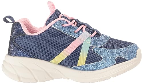Carter's Kids Angelo Sneaker, Blue, 7 US Unisex Toddler
