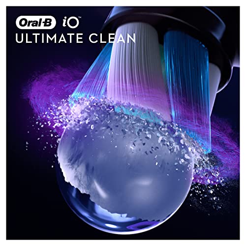 Oral-B - iO Ultimate Clean Replacement Heads, Black - 4 Pieces