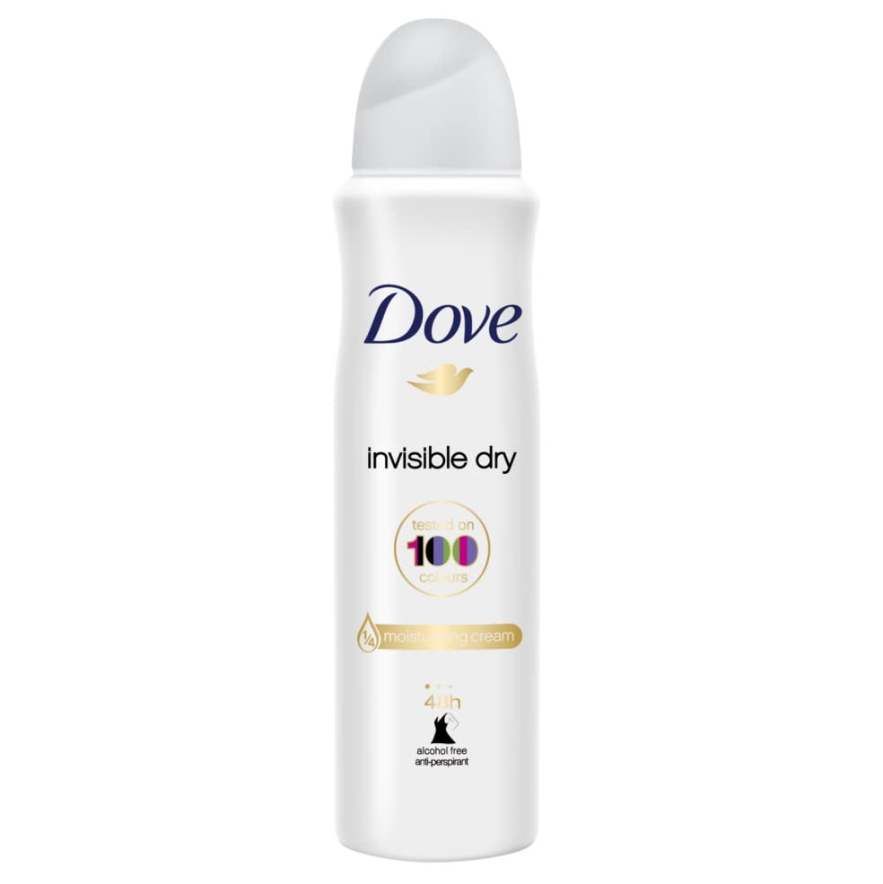 Dove, Antiperspirant Deodorant Spray, Variety of 10 Scents, 10-Pack, 48 Hour Protection, Moisturizing, Cruelty Free, 150 mL