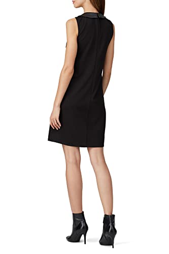Slate & Willow Rent the Runway Pre-Loved Black Collar Dress, Black, Medium