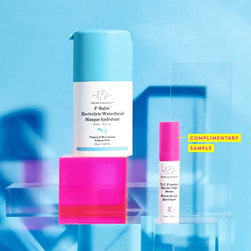 Drunk Elephant F-Balm Electrolyte Waterfacial. Quenching and Strengthening Overnight Mask.