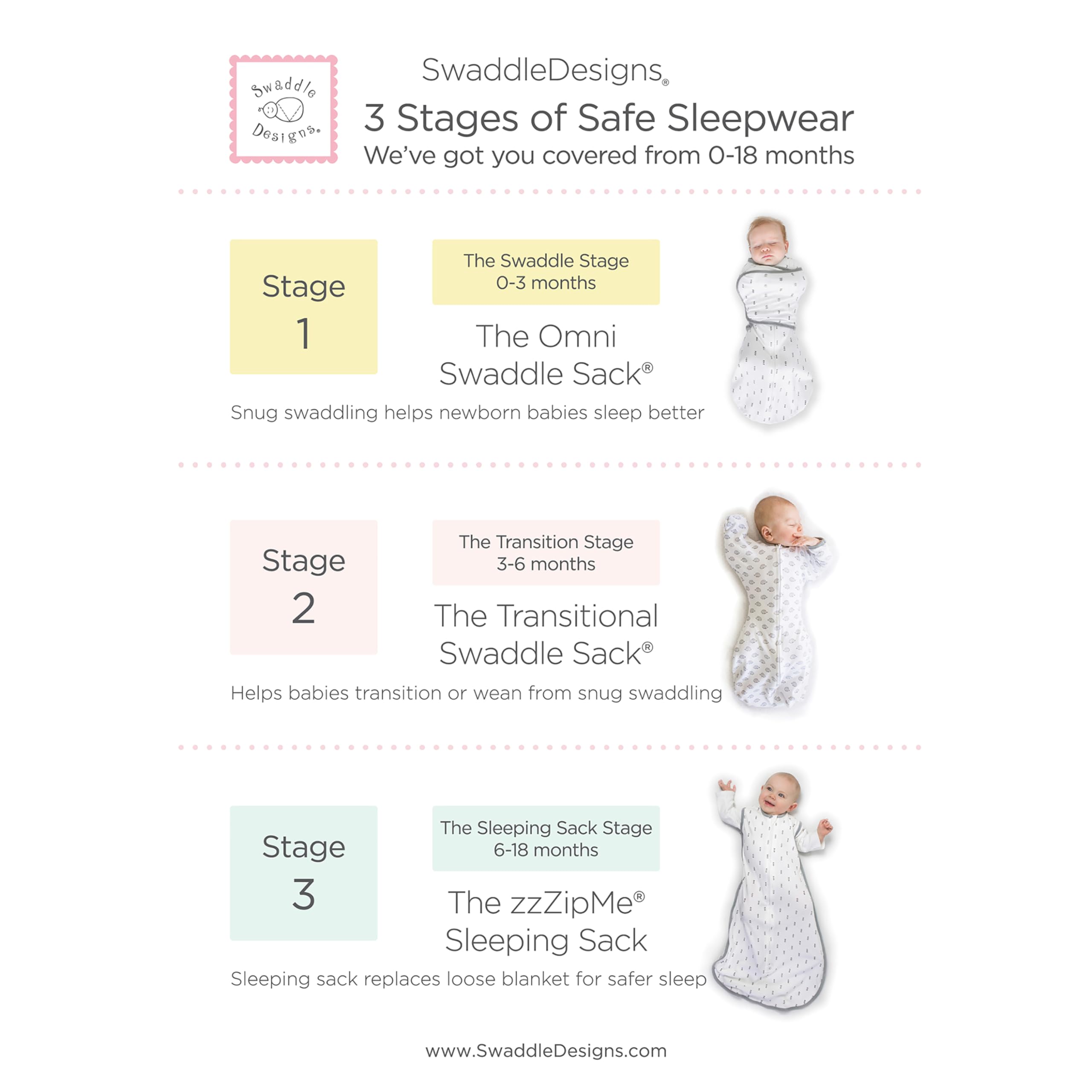 SwaddleDesigns Cotton Knit Sleeping Sack, Sleeveless Wearable blanket with 2-Way Zipper, Black Tiny Hedgehogs, Medium, 6-12 Months