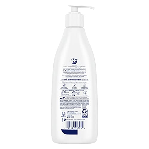 Dove Body Love Body Lotion for Reoccuring Dry Skin Restoring Care Visibly Improves Very Dry Skin 13.5 oz 3 Count