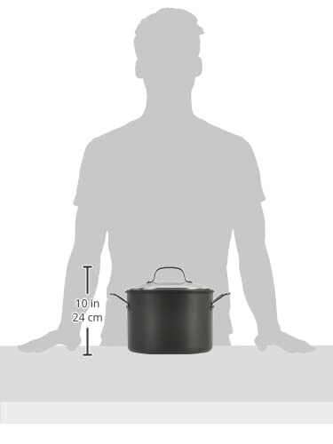 Cuisinart 14-Piece Cookware Set, Chef's Classic NonStick Hard Anodized, Gray, 66-14N