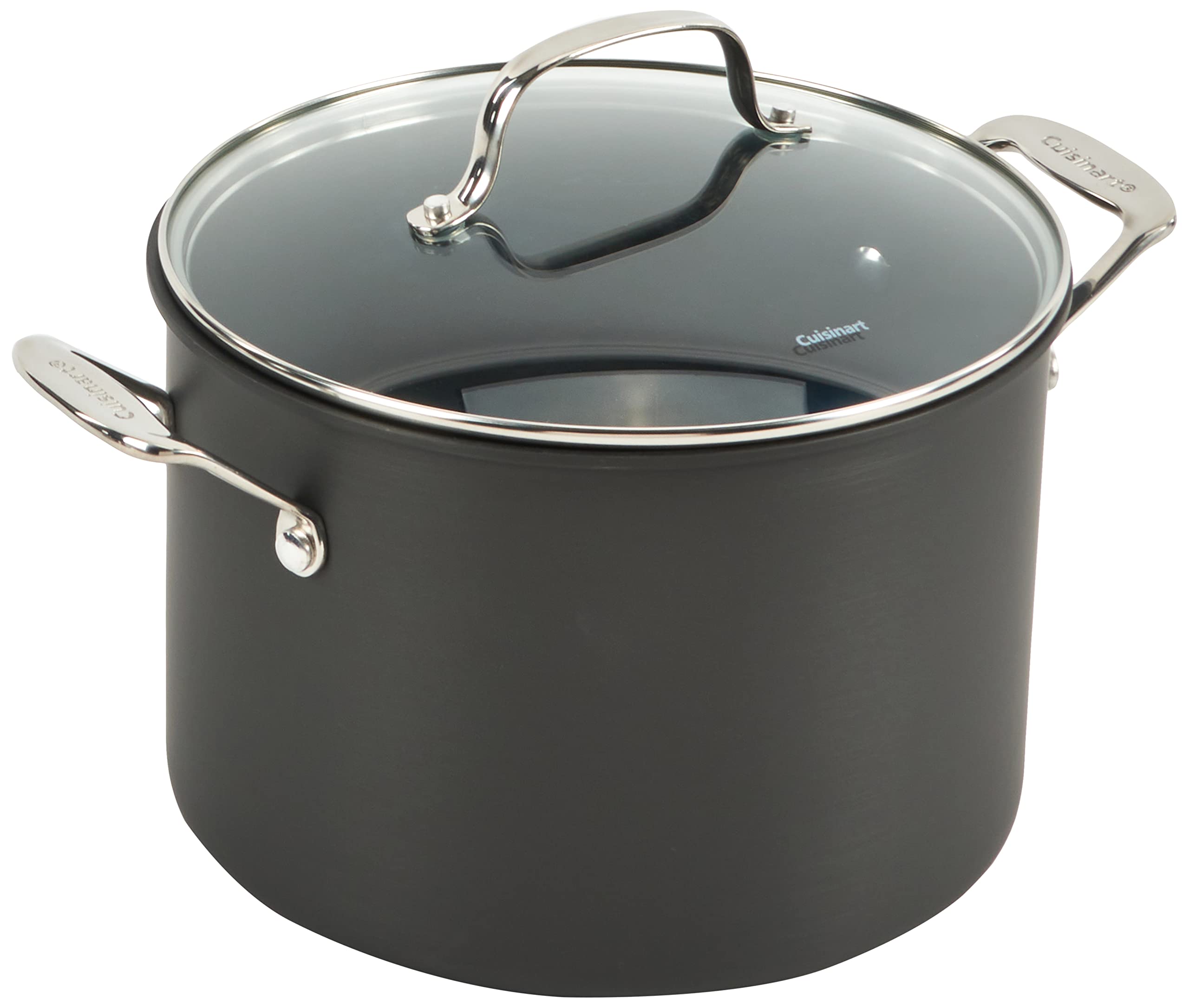 Cuisinart 14-Piece Cookware Set, Chef's Classic NonStick Hard Anodized, Gray, 66-14N