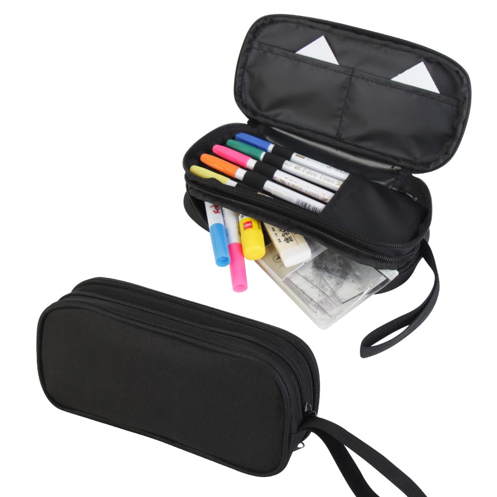 Dispalang School Pencil Case Galaxy Pencil Bag for Students Adult Office Pen Bag Zipper Pencil Box
