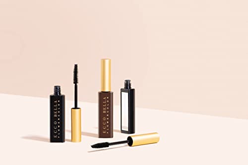 Ecco Bella Flower Eye Kit FlowerColor Plant Based Smokey Mauve Eyeshadow Vegan Brown Mascara