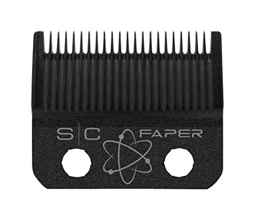StyleCraft Replacement Fixed Black Diamond Carbon DLC Faper Hair Clipper Blade
