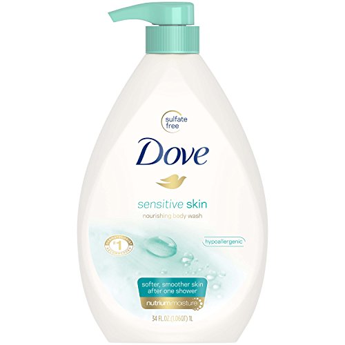 Dove Body Wash - Sensitive Skin - 34 oz