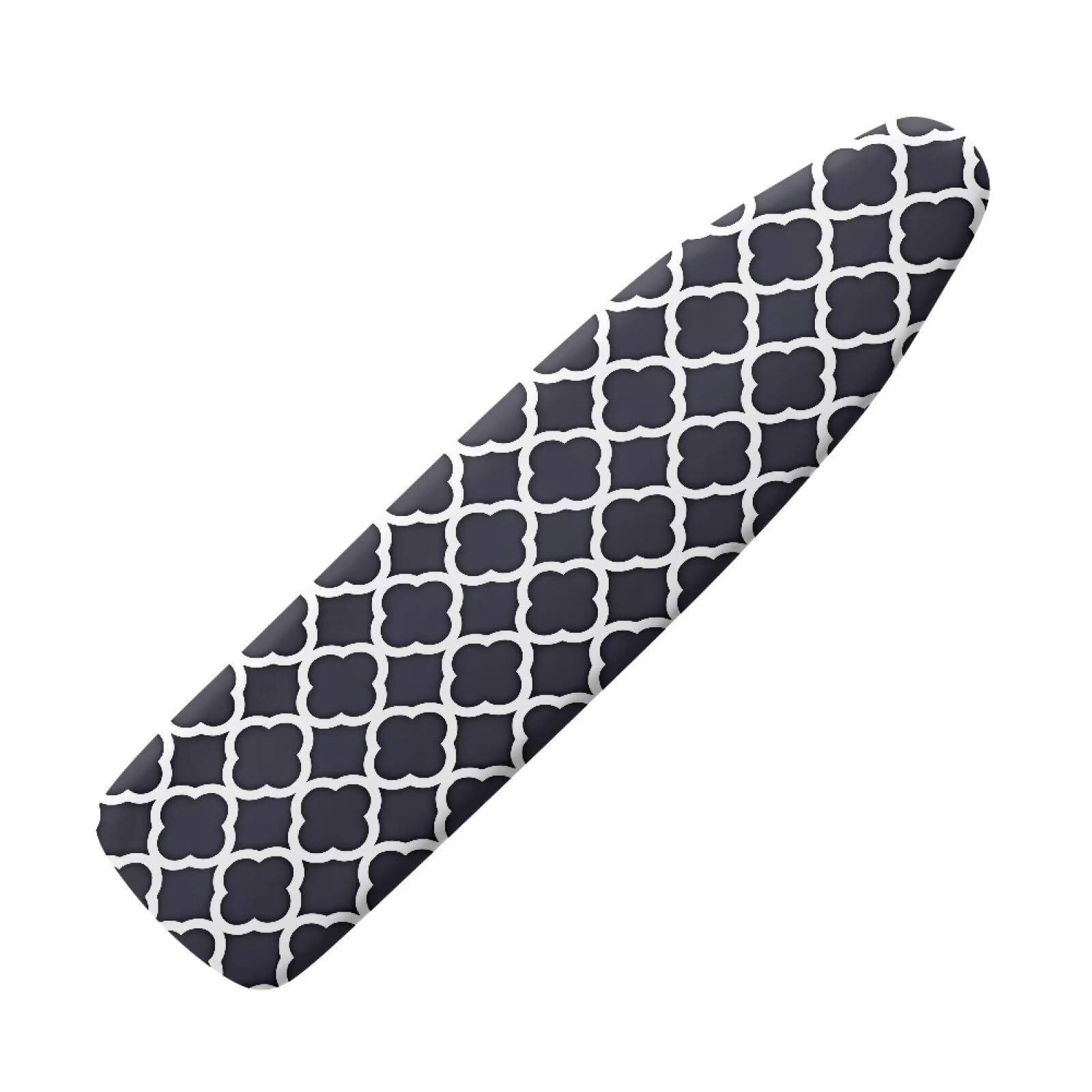 Psesaysky Iron Board Cover Resist Scorching Stretchable Iron Cover for Ironing Lattice Moroccan Geometric Trellis Soft Table Top Ironing Board Cover