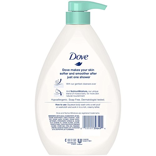 Dove Body Wash - Sensitive Skin - 34 oz