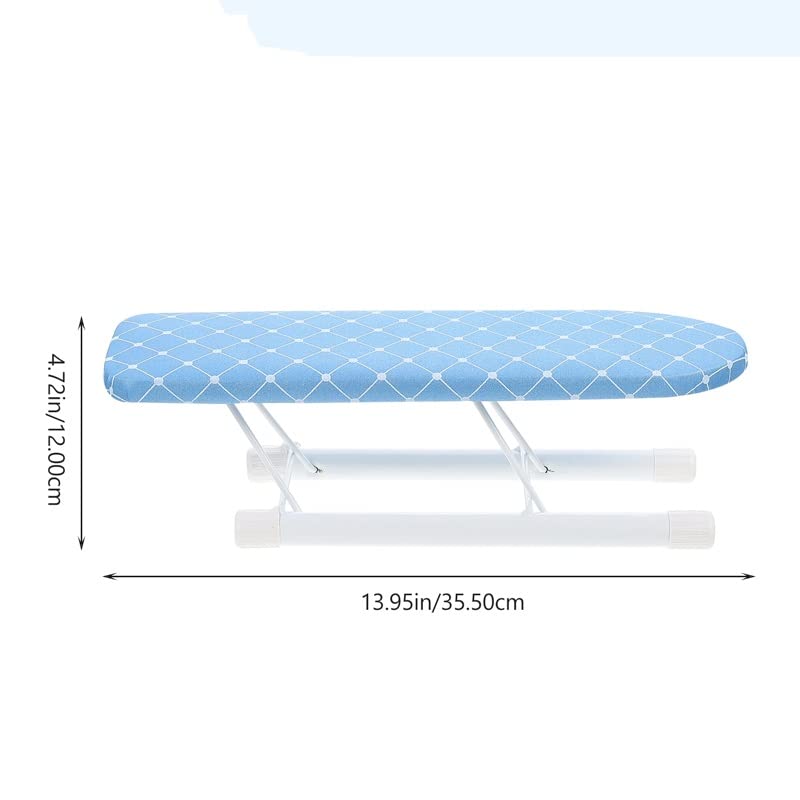 LXXSH Ironing Board Iron Small Tabletop Table Mini Portablefoldable Boardsbench Stands Shelf Covers Quilters Sleeve Folding Cover