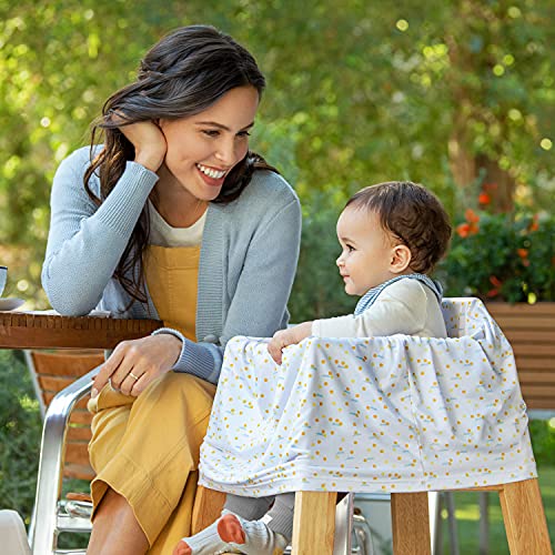Munchkin Milkmakers 5-in-1 Nursing Cover, Quiet Skies, Grey