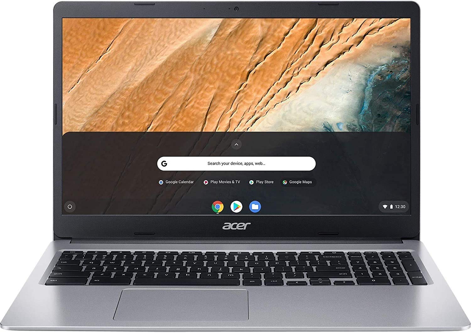 Acer 15.6inch FHD(1920x1080) IPS Touchscreen Chromebook, Intel Celeron N Dual Core Processor Up to 2.80GHz, 4GB LPDDR4 RAM, 64GB SSD, Numeric Keypad, Webcam, Chrome OS-(Renewed)