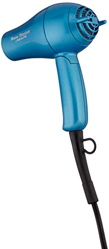 BaBylissPRO Nano Titanium Travel Dryer, Blue