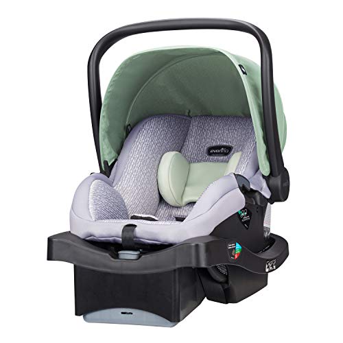 Evenflo LiteMax Infant Car Seat Base, Easy to Install, Versatile and Convenient, Meets All Federal Safety Standards, Durable Construction, Compatible with All LiteMax Infant Car Seats, Black
