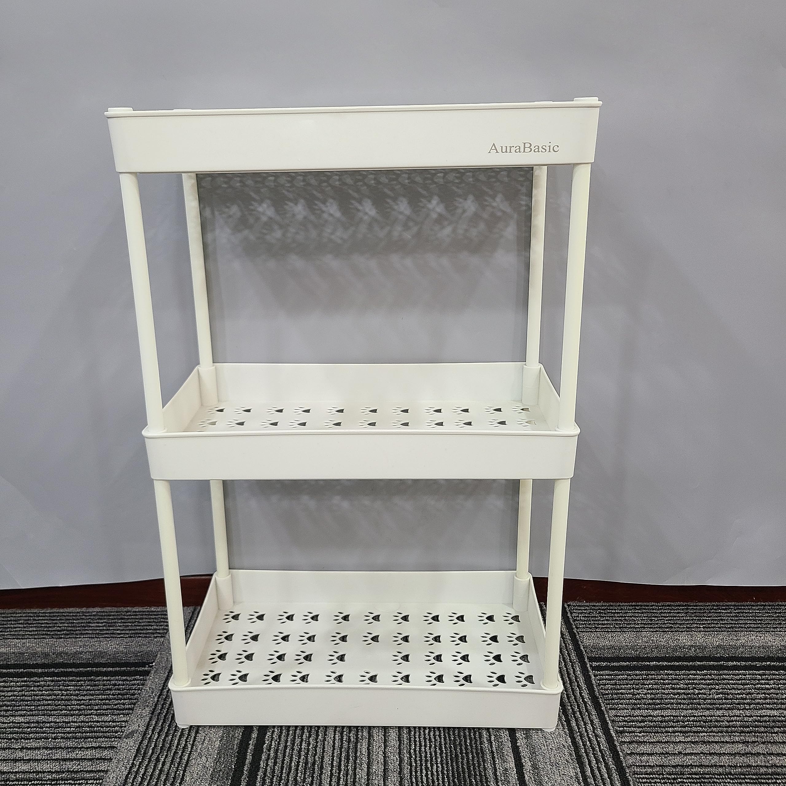 AuraBasic Shelves for Storage Space-Saving Racks Create Versatile Storage Solutions