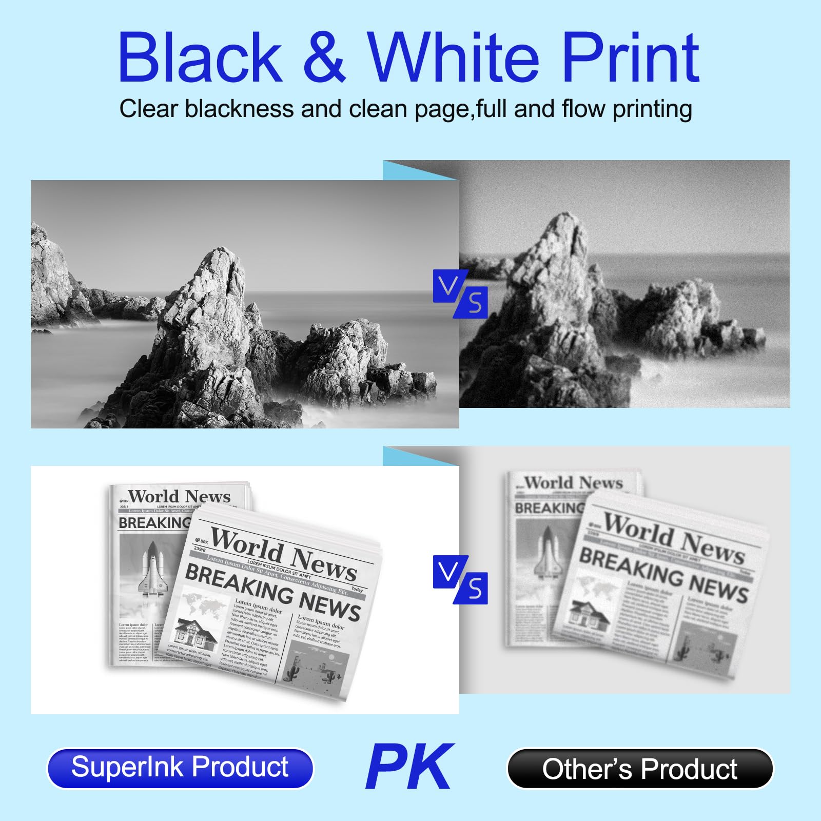SuperInk 2 Pack Premium High Yield Toner Cartridge Replacement Compatible for Samsung MLT-D115L 115L MLT-D115S Work with Xpress SL-M2830DW SL-M2870FW SL-M2820DW M2880FW SL-M2620 M2670 Printers
