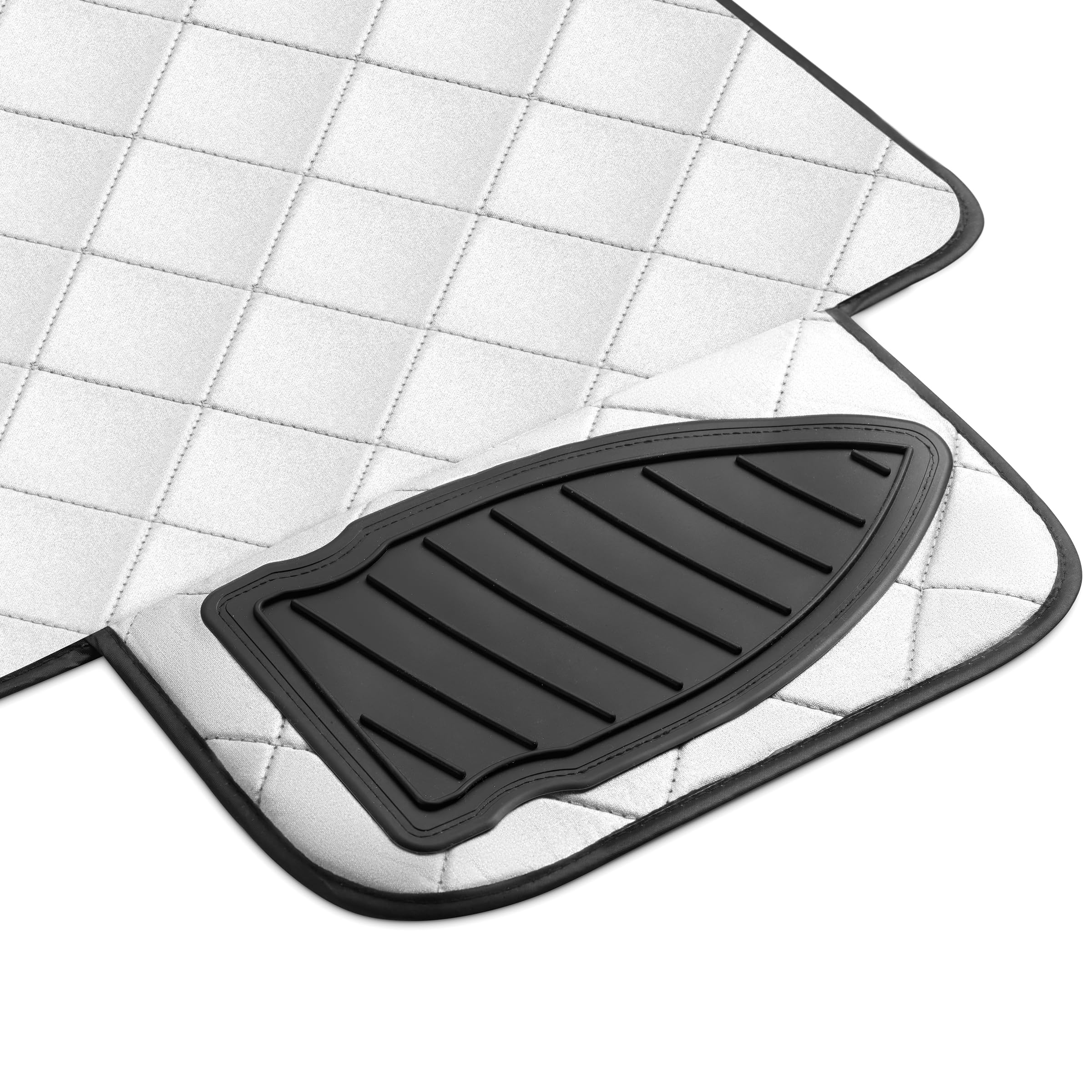 Handy Laundry Magnetic Ironing Mat, Change Any Flat Surface into an Ironing Board, Silicone Slip Resistant Iron Rest to Safely Place Your Hot Iron, Easy to Take Along When Traveling, (19 x 28 Inches)